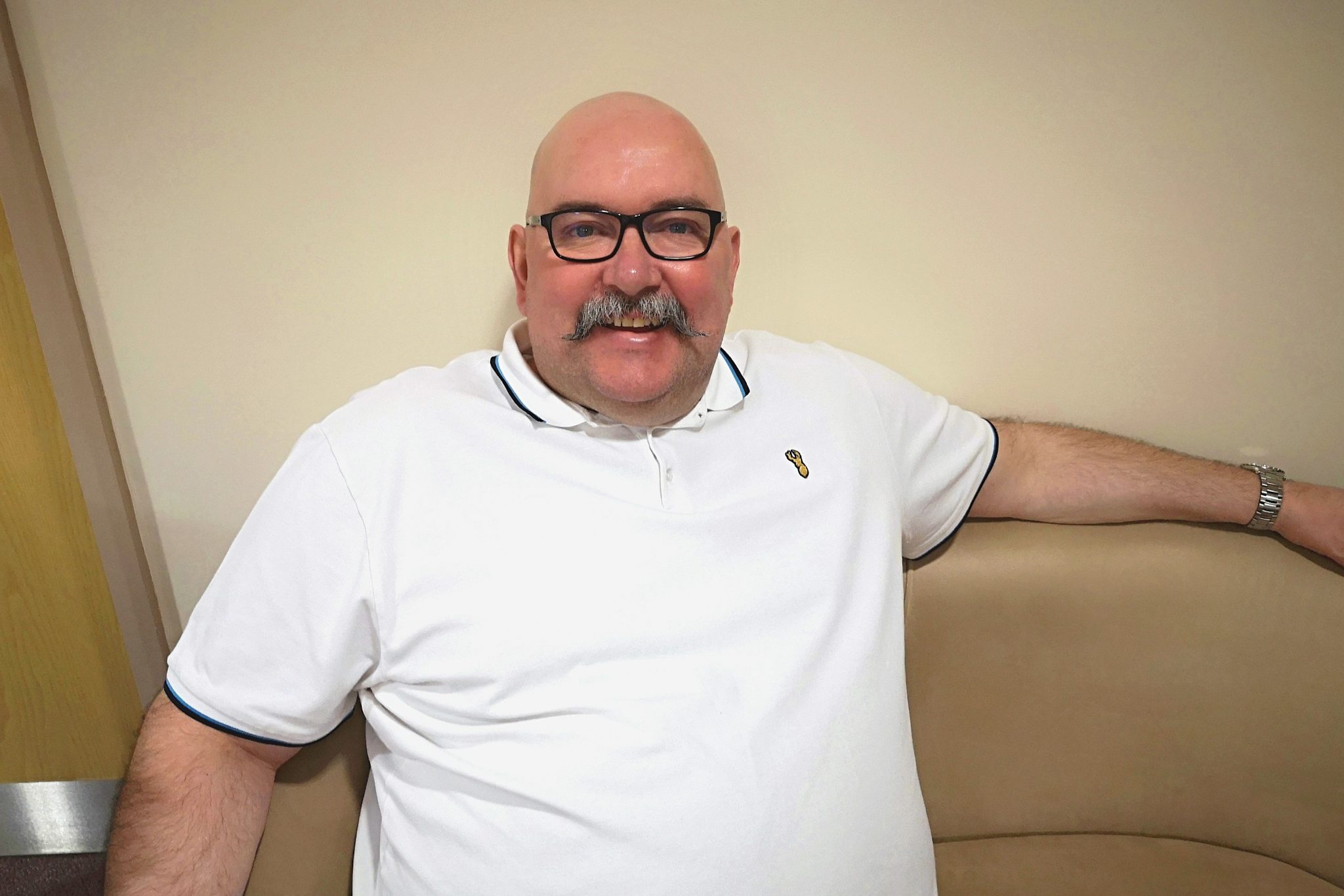 Nigel's hair raising fundraiser! - Walsall Healthcare NHS Trust