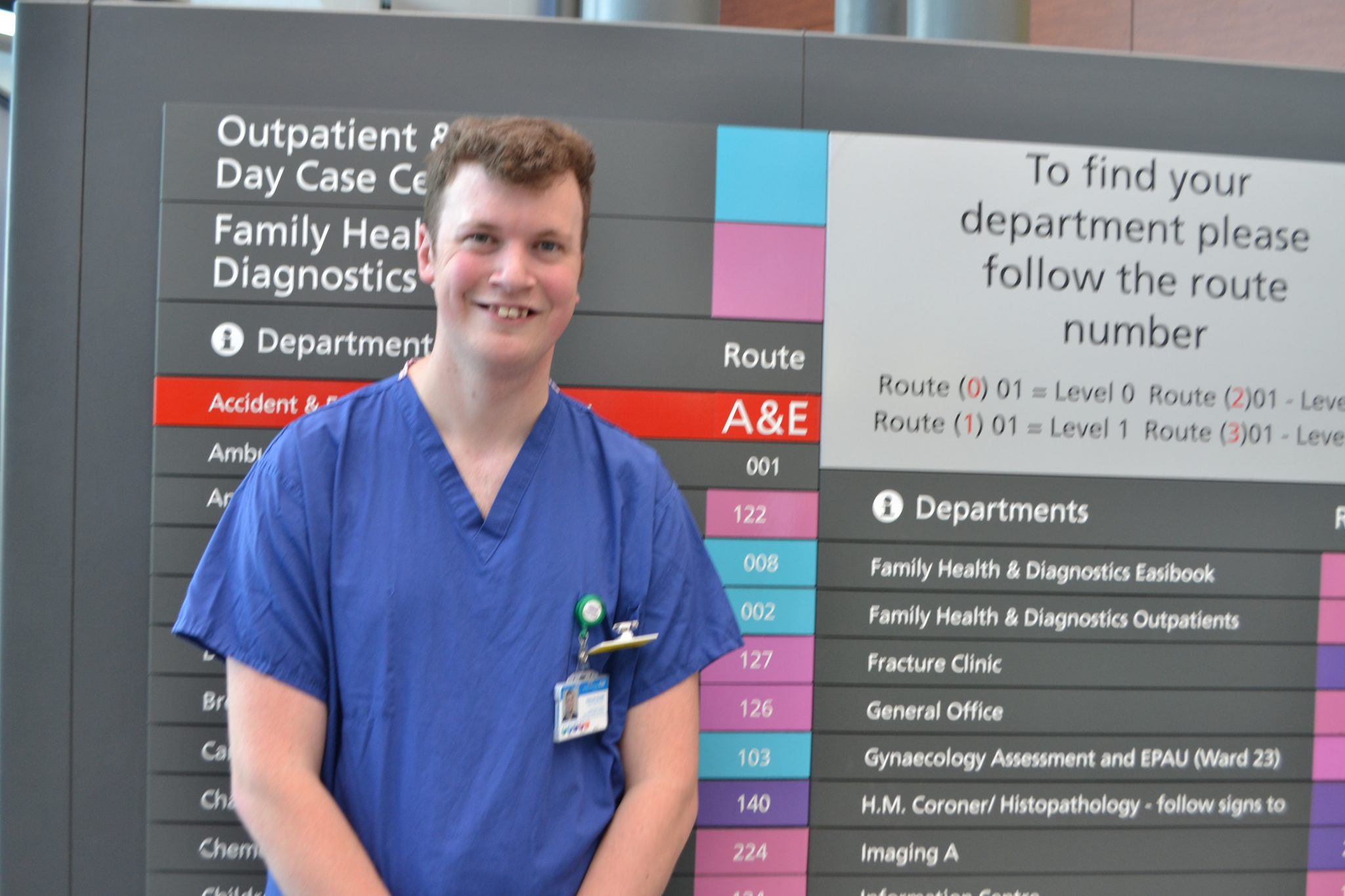 Sam’s NHS dream came true - Walsall Healthcare NHS Trust