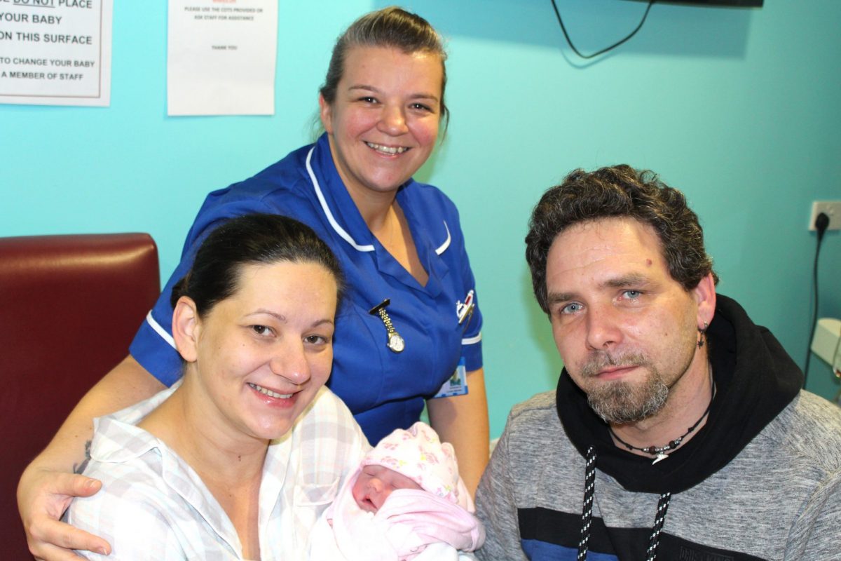 Baby Amelia makes it a day to remember - Walsall Healthcare NHS Trust