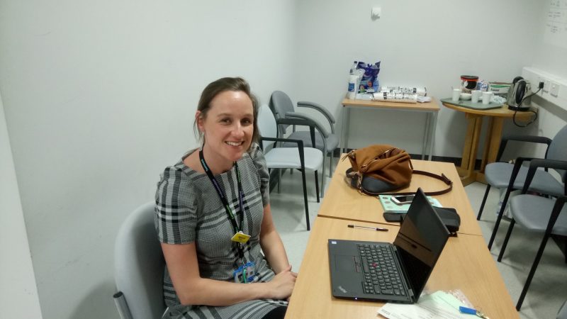 Hannah’s relishing her role change - Walsall Healthcare NHS Trust