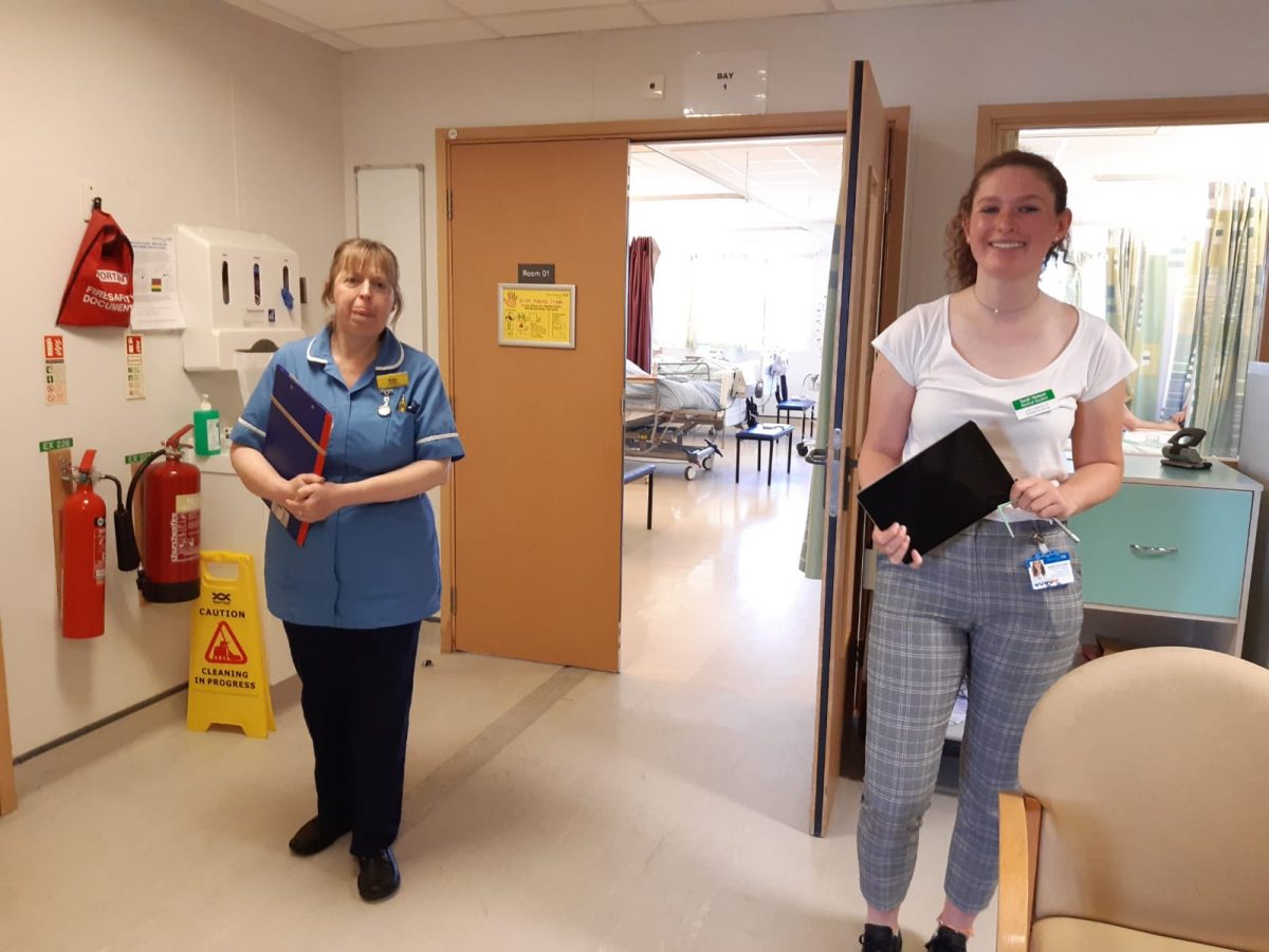 Patients’ joy over video calls - Walsall Healthcare NHS Trust