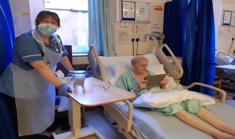 Patients’ joy over video calls - Walsall Healthcare NHS Trust
