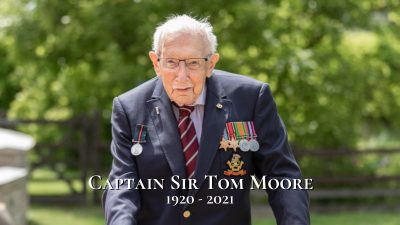 Remembering Captain Sir Tom Moore - Walsall Healthcare NHS Trust