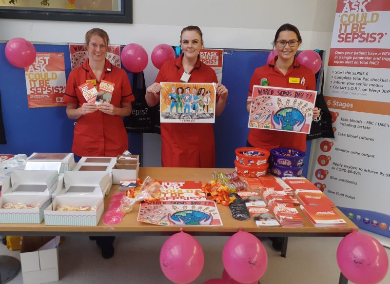 Walsall team supports sepsis awareness - Walsall Healthcare NHS Trust