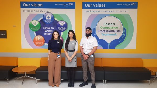 New partnership sees Trust take students - Walsall Healthcare NHS Trust
