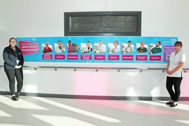 Showcasing our AHP workforce - Walsall Healthcare NHS Trust