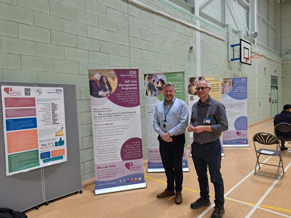 Self Care Week gets off to a flying start - Walsall Healthcare NHS Trust