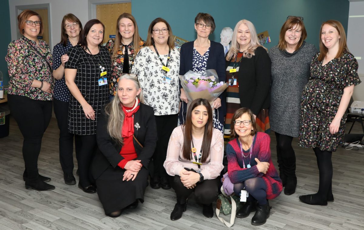 Sallyann’s pride as she retires from School Nursing - Walsall ...