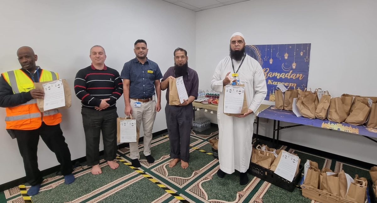 Scouts donate to staff celebrating Ramadan - Walsall Healthcare NHS Trust