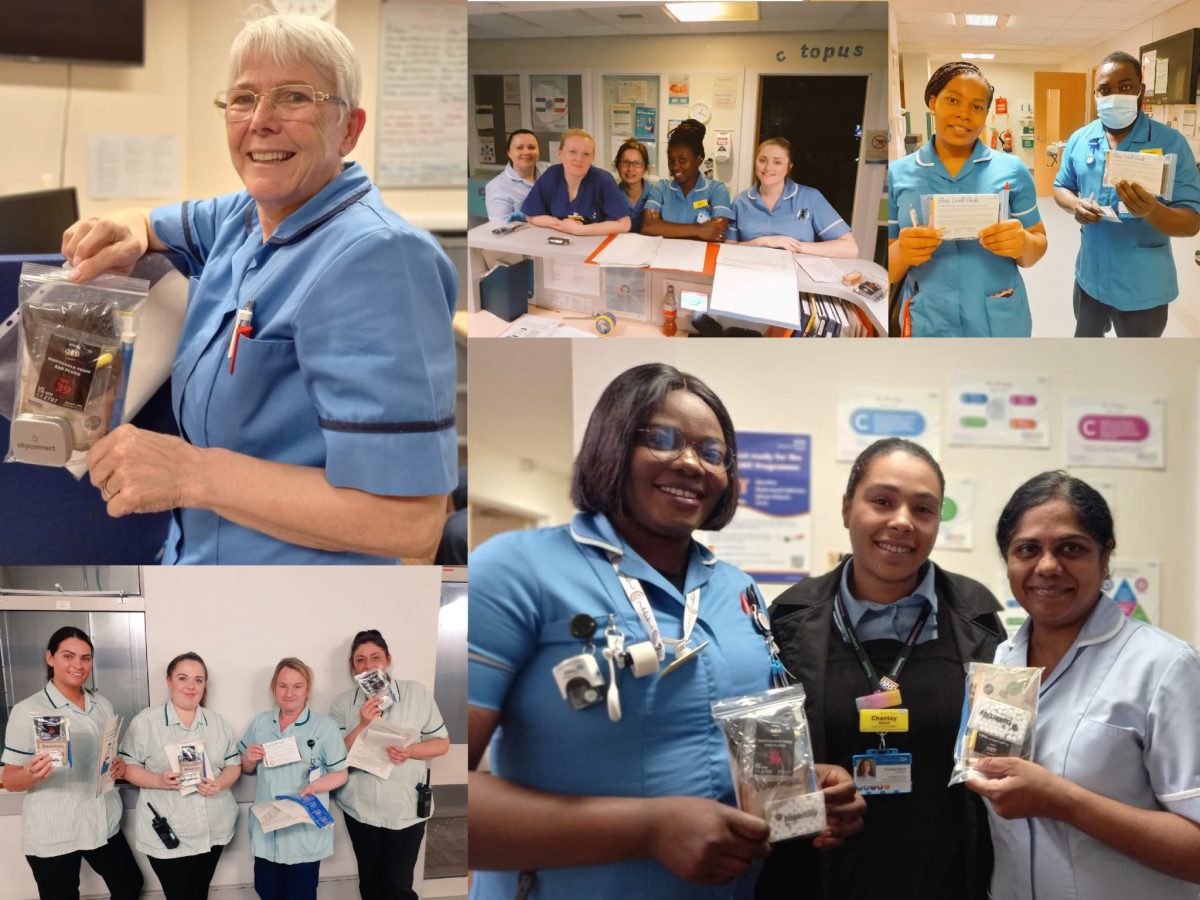Charity helps night staff have sweet dreams - Walsall Healthcare NHS Trust