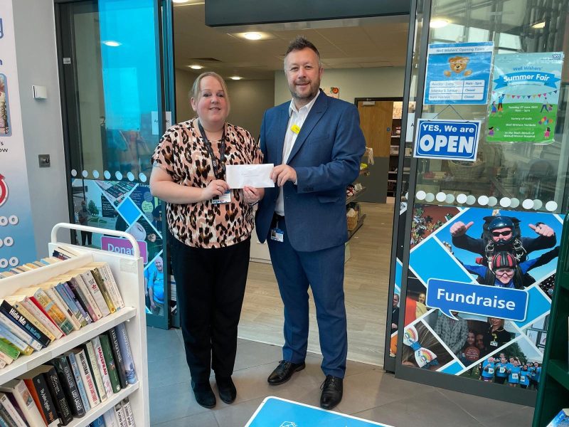 Blooming brilliant donation - Walsall Healthcare NHS Trust