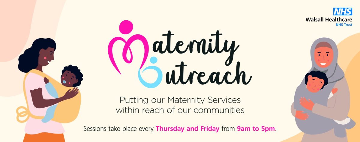 Weekly Walsall outreach sessions for mums-to-be - Walsall Healthcare ...