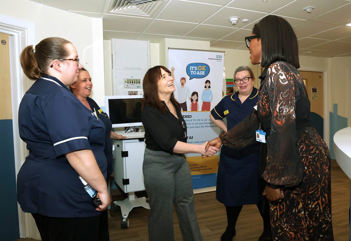 NHS England lead praises staff for amazing care - Walsall Healthcare ...