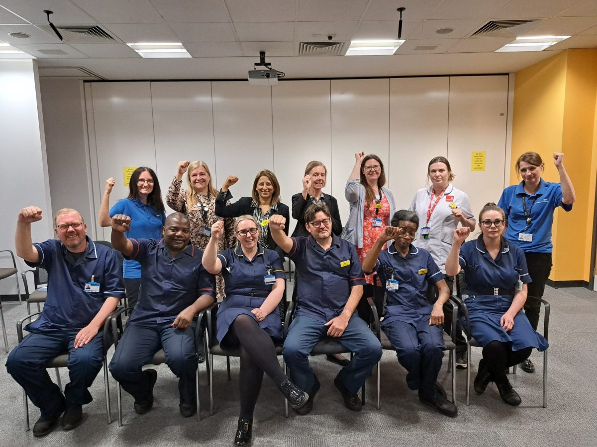 Mental Health Team celebrates success - Walsall Healthcare NHS Trust