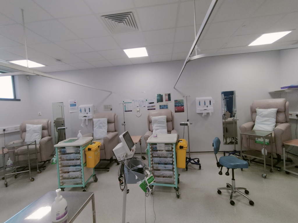 Weekend makeover for Chemo Unit - Walsall Healthcare NHS Trust