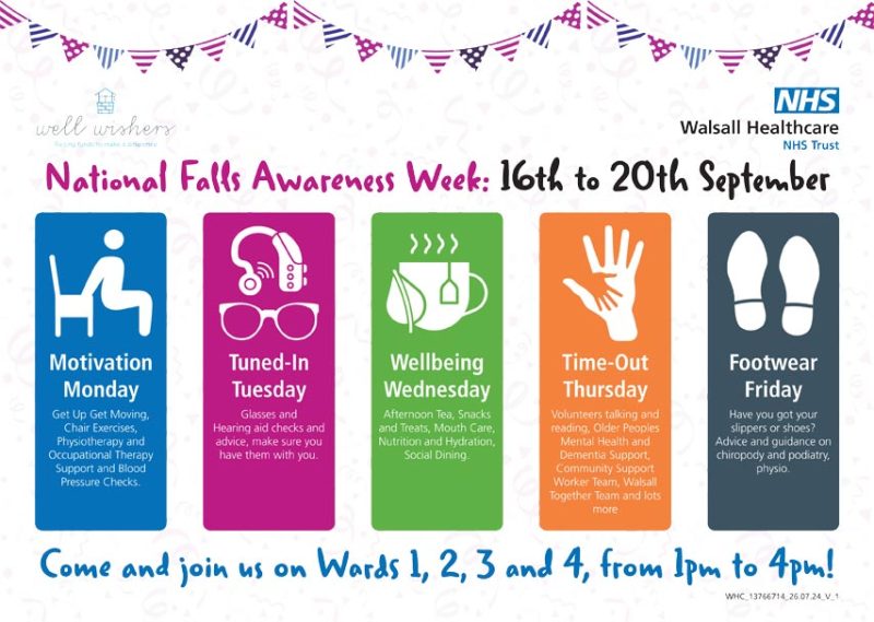 Falls Awareness Week’s Walsall focus - Walsall Healthcare NHS Trust