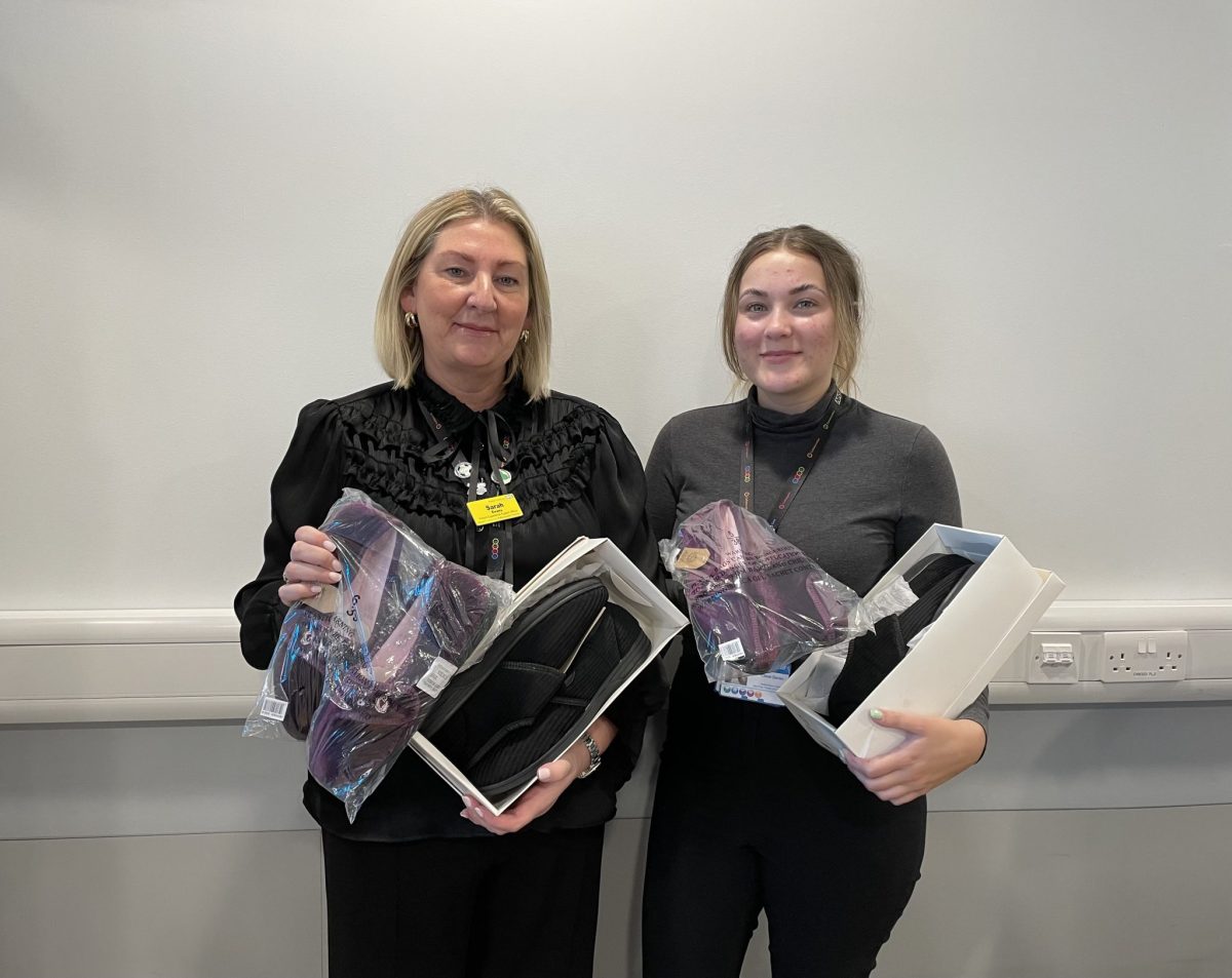 Slipper Swap scheme for older Walsall people - Walsall Healthcare NHS Trust