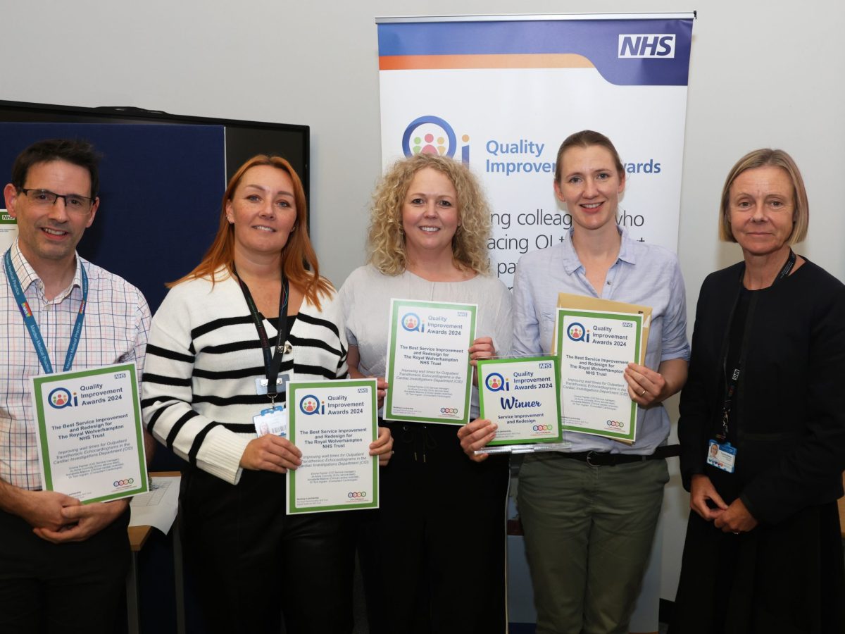 Improving patient care - Walsall Healthcare NHS Trust