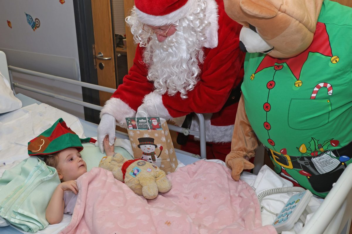Visit from Santa and his reindeer - Walsall Healthcare NHS Trust