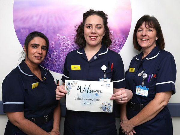Calm Connections Clinic success - Walsall Healthcare NHS Trust