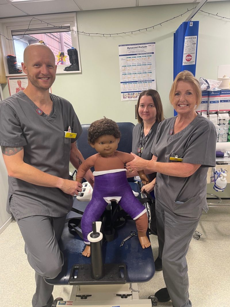 Training doll boost for staff - Walsall Healthcare NHS Trust