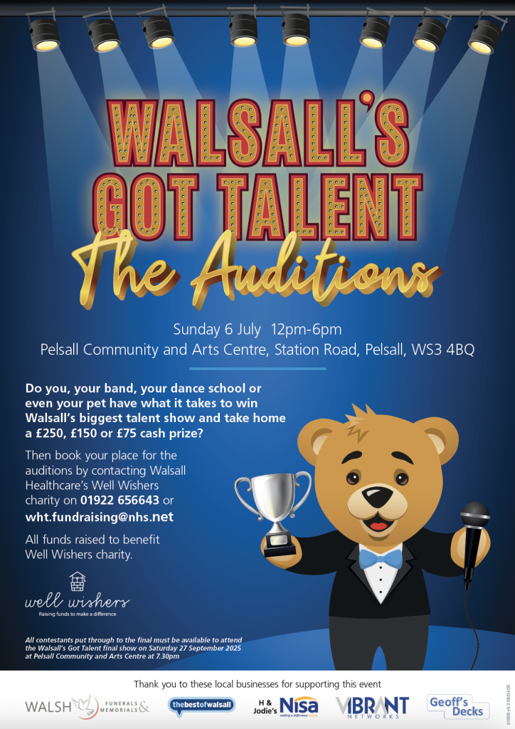 £250 up for grabs for top talent - Walsall Healthcare NHS Trust
