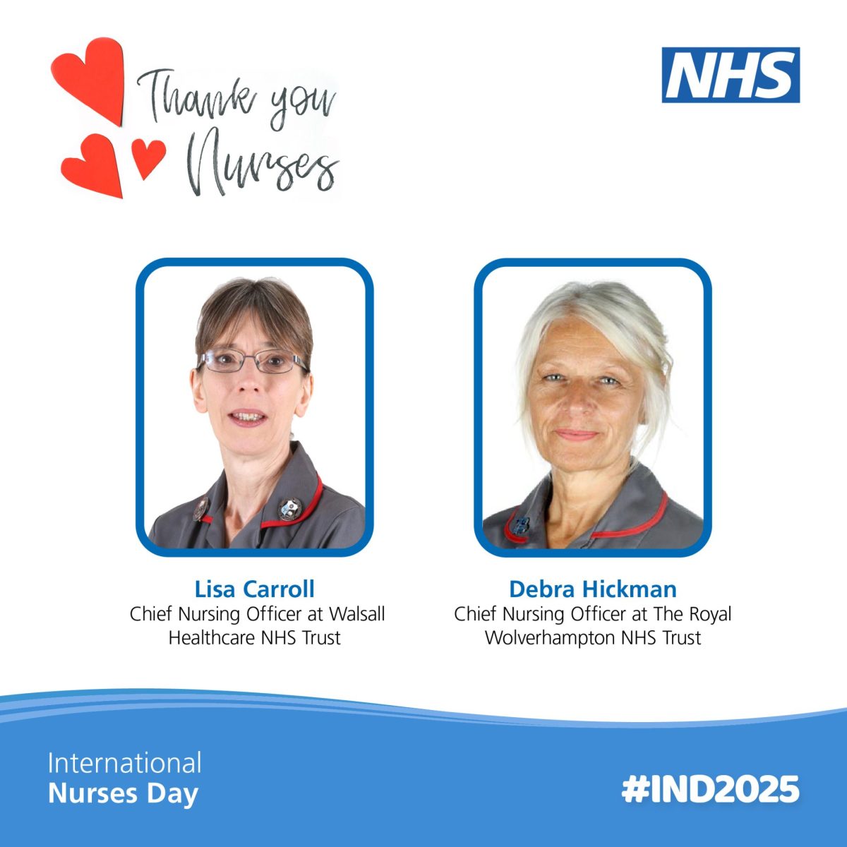 Celebrating International Nurses’ Day - Walsall Healthcare NHS Trust