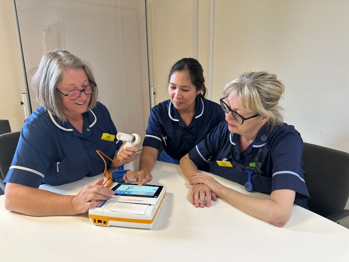 Spirometry equipment for respiratory team - Walsall Healthcare NHS Trust