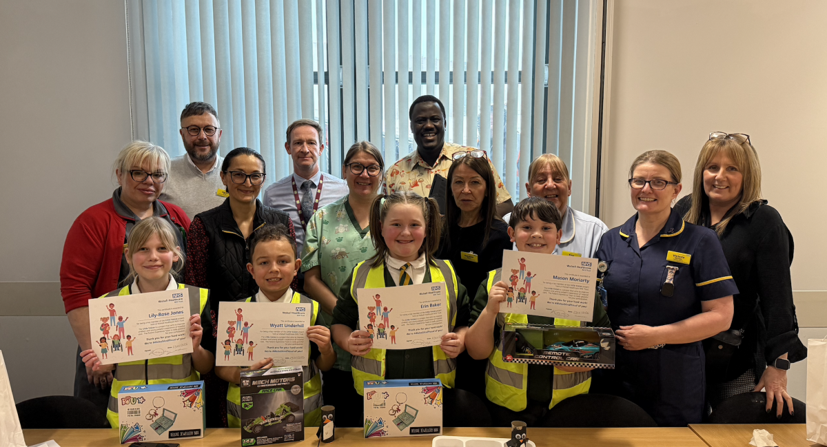 Little voices helping to shape hospital services - Walsall Healthcare ...