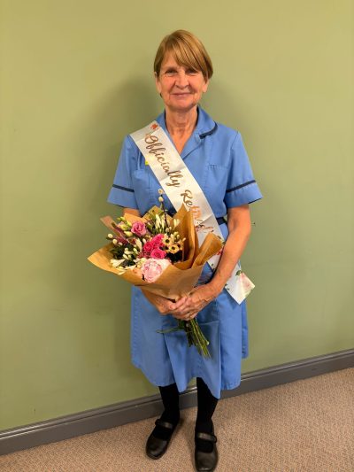 Stroke Nurse retires after 45 years - Walsall Healthcare NHS Trust